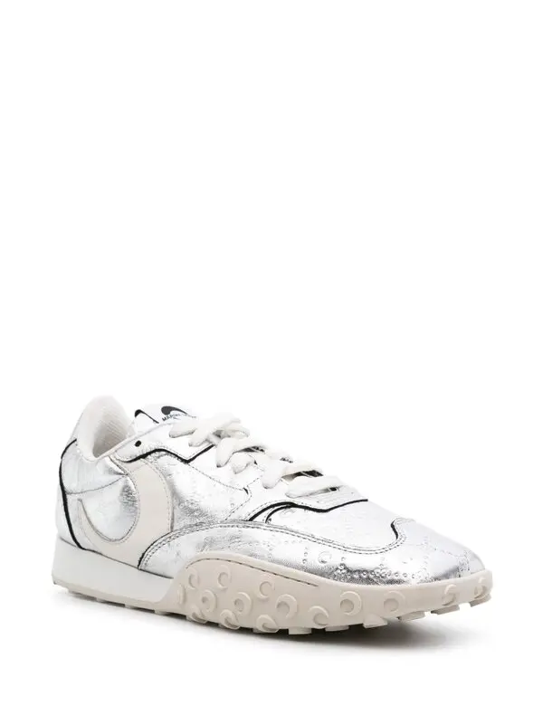 MARINE SERRE Ms Rise Laminated Sneakers