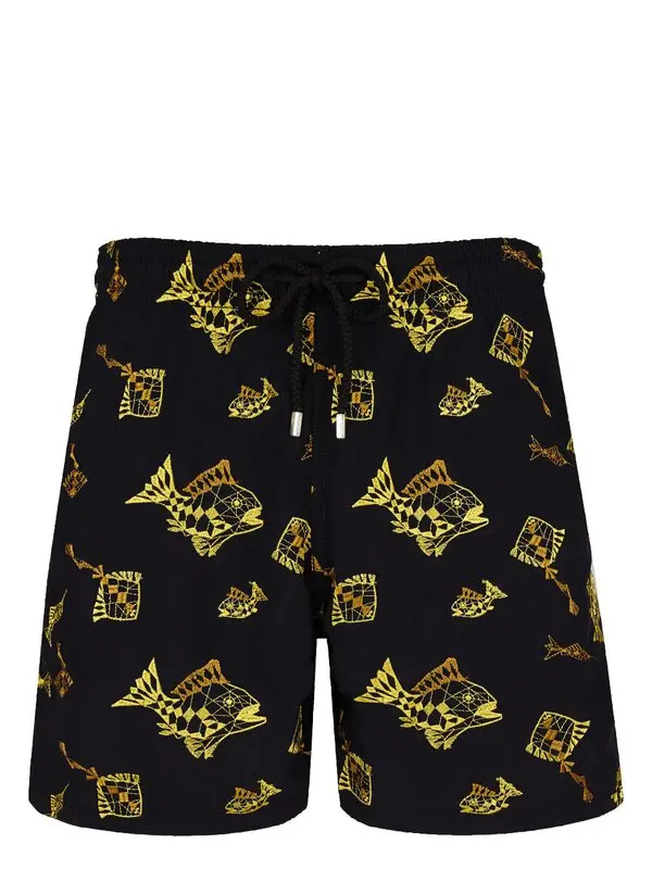 Vilebrequin Mistral Vatel Embroidered Swim Shorts