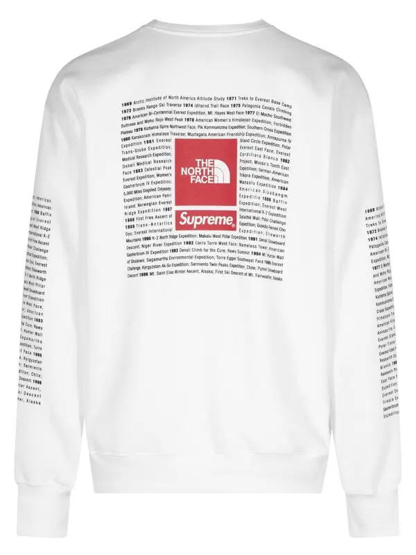 Supreme X The North Face Sweatshirt - White