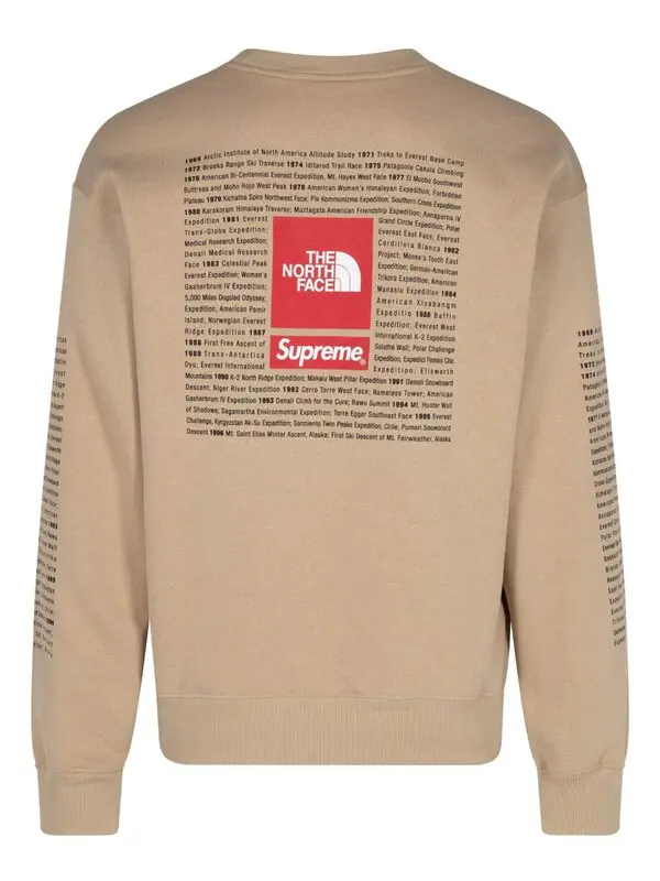 Supreme X The North Face Sweatshirt - Neutrals