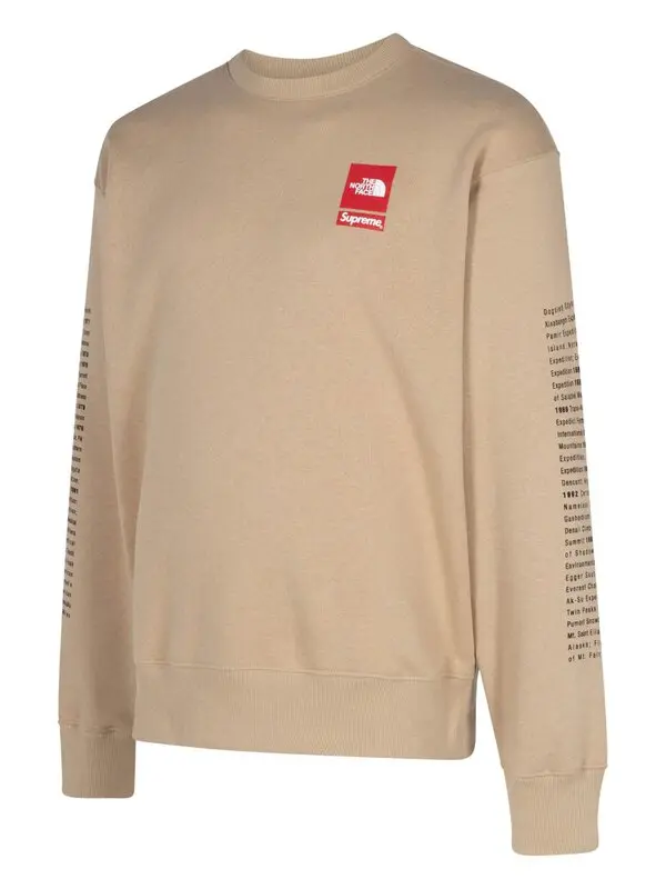 Supreme X The North Face Sweatshirt - Neutrals