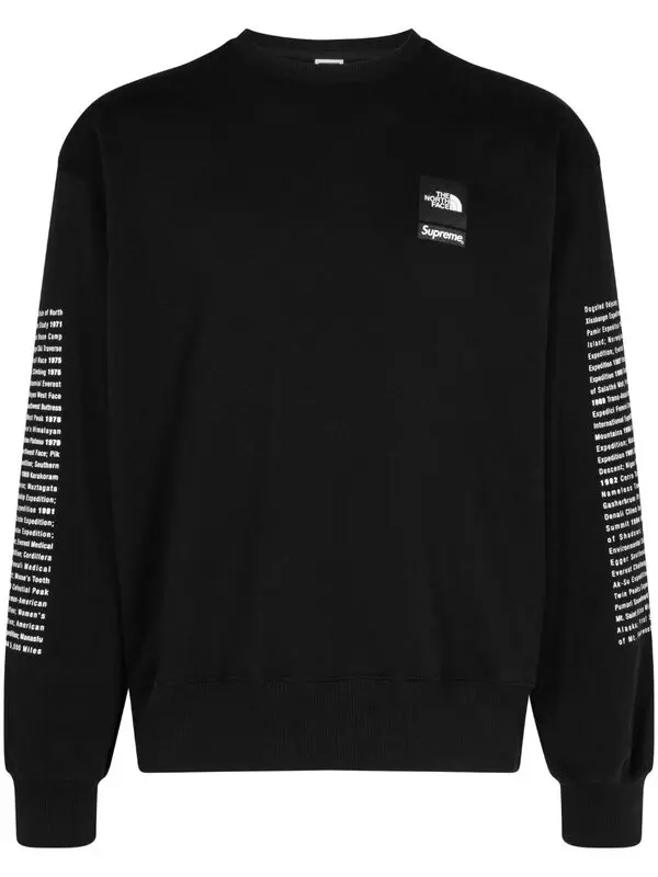 Supreme X The North Face Sweatshirt - Black