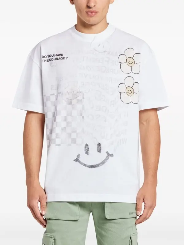 MOUTY Graphic-print Cotton T-shirt