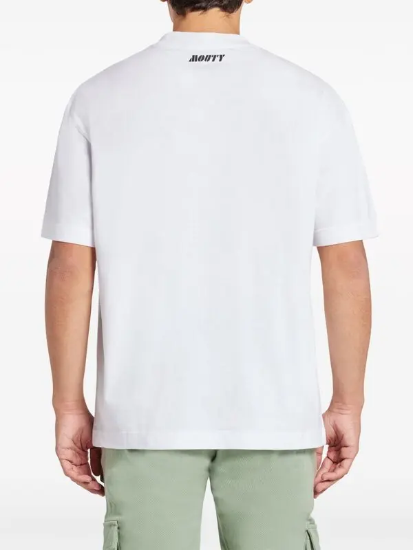 MOUTY Graphic-print Cotton T-shirt