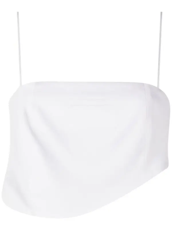 MISCI X-tudo Cropped Top - White