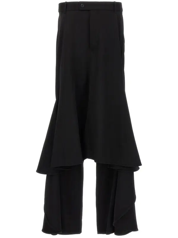 Balenciaga Deconstructed Midi Skirt