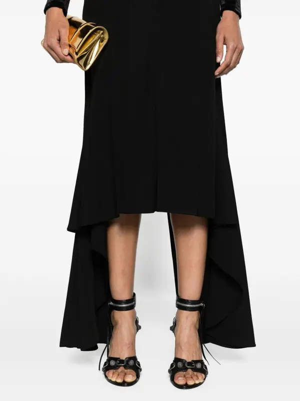 Balenciaga Deconstructed Midi Skirt