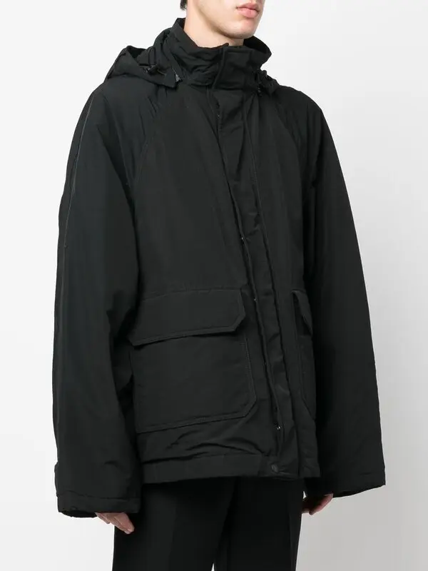 Balenciaga Bb Icon Kick Parka Coat