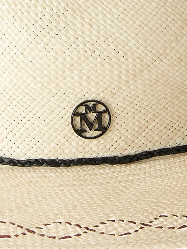 MAISON MICHEL Kyra Straw Fedora