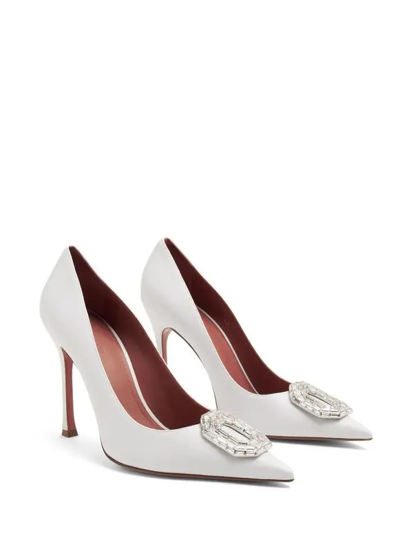 Amina Muaddi Camelia 105mm Pumps