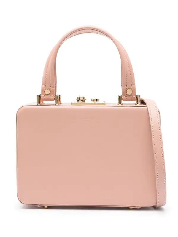 GIANVITO ROSSI Valì Leather Tote - Pink