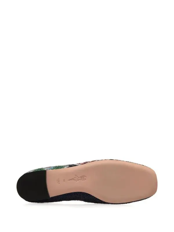 Bally Byntia-cry Leather Ballerina Shoes