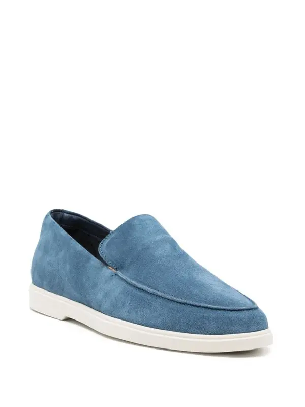 Frescobol Carioca Miguel Suede Loafers - Blue