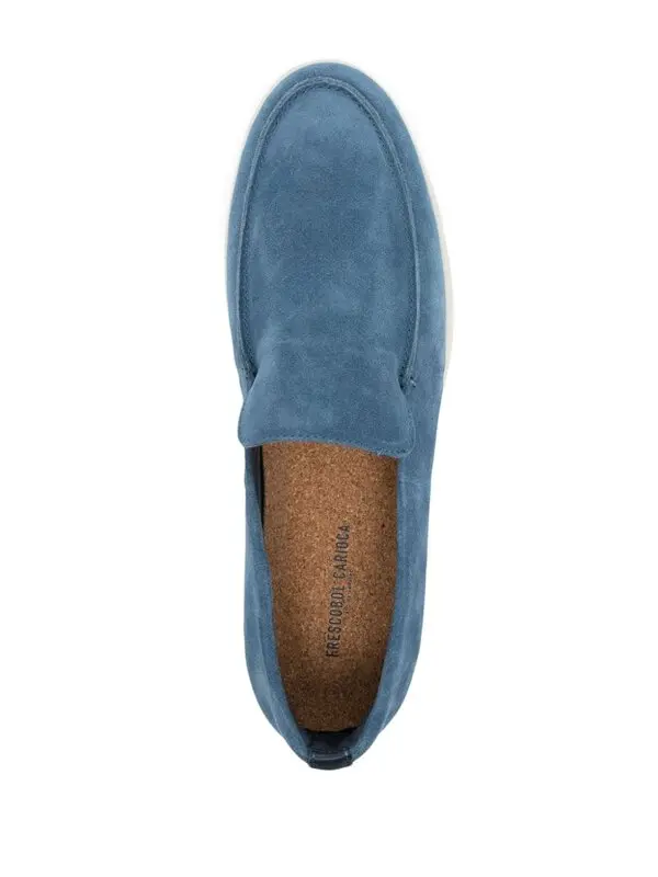 Frescobol Carioca Miguel Suede Loafers - Blue