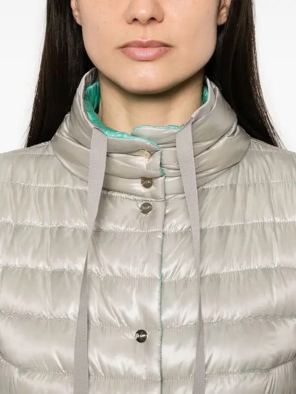 Herno Reversible Padded Gilet - Grey