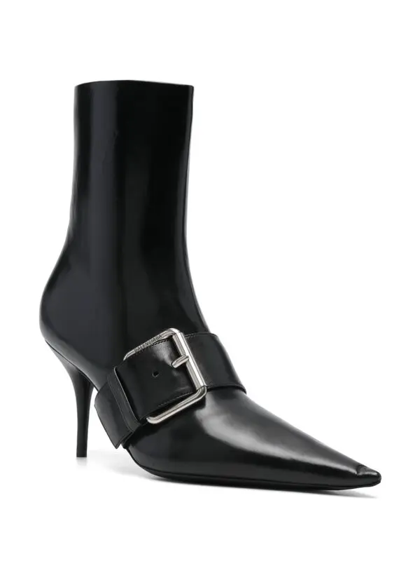 Balenciaga Knife Belt 80mm Ankle Boots