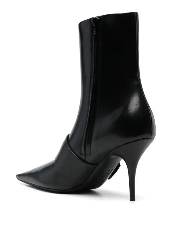 Balenciaga Knife Belt 80mm Ankle Boots