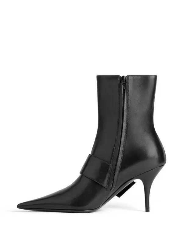 Balenciaga Knife Belt 80mm Ankle Boots