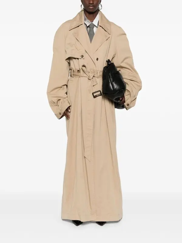Balenciaga Deconstructed Trench Coat - Neutrals
