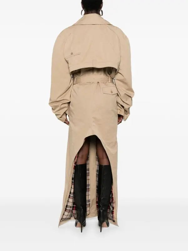 Balenciaga Deconstructed Trench Coat - Neutrals