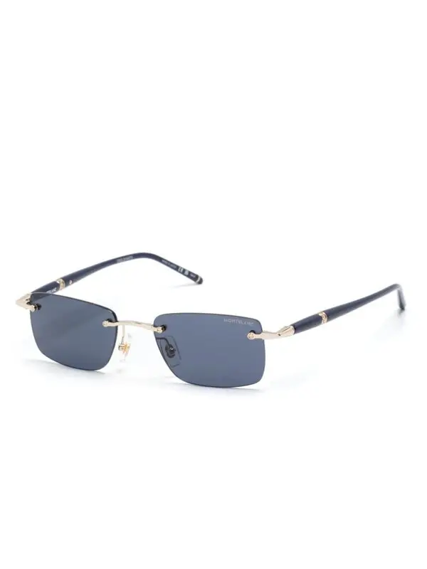 Montblanc Meisterstück Rectangle-frame Sunglasses