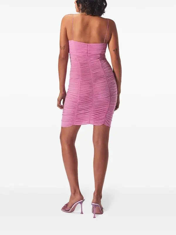 Buy MARGHERITA MACCAPANI Elena Mini Dress - Pink At 29% Off | Editorialist