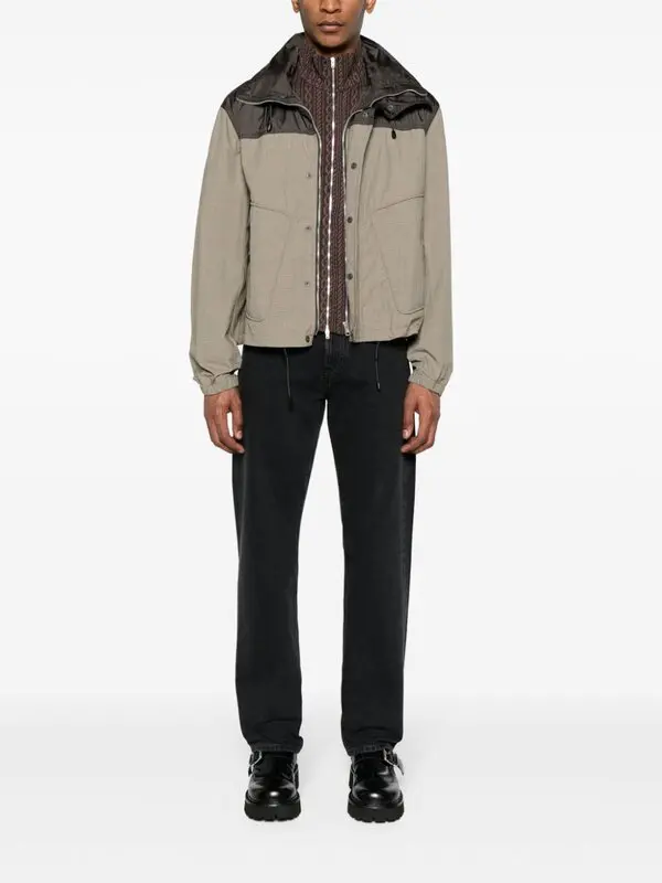 Our Legacy Shigatsu Plaid-Check Hooded Jacket In Neutrals - 50
