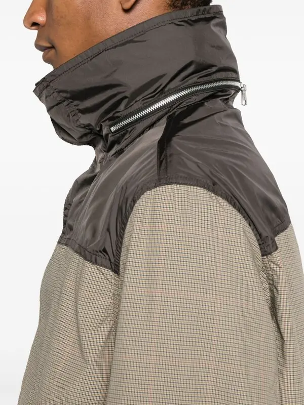 Our Legacy Shigatsu Plaid-Check Hooded Jacket In Neutrals - 50