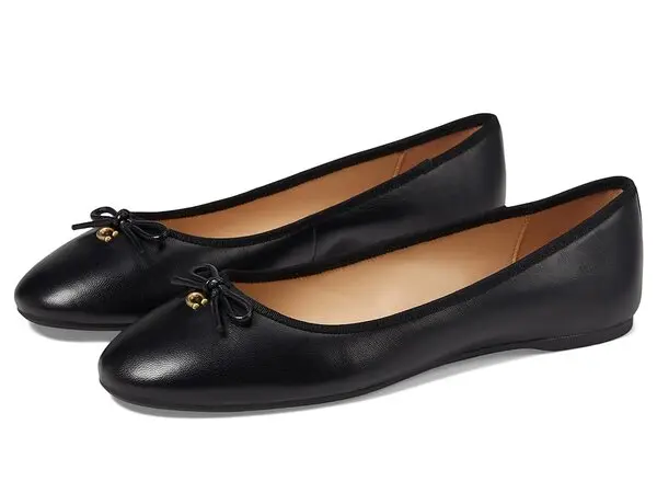 COACH Abigail Leather Ballet Flat