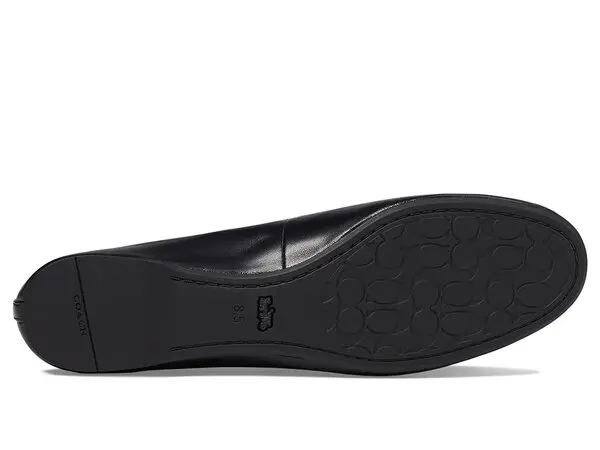 COACH Abigail Leather Ballet Flat