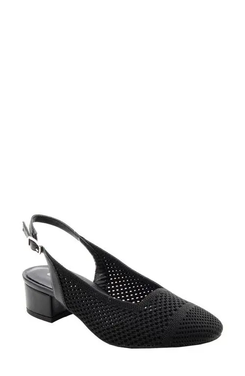 DAVID TATE Glenna Slingback Sandal - Black
