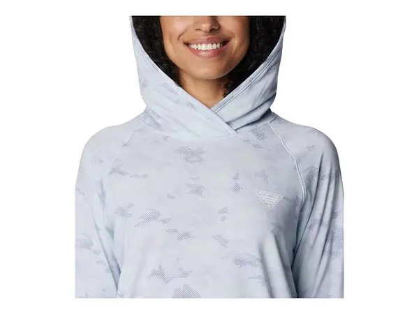 Columbia Pfg Uncharted Hooded Long Sleeve Pullover