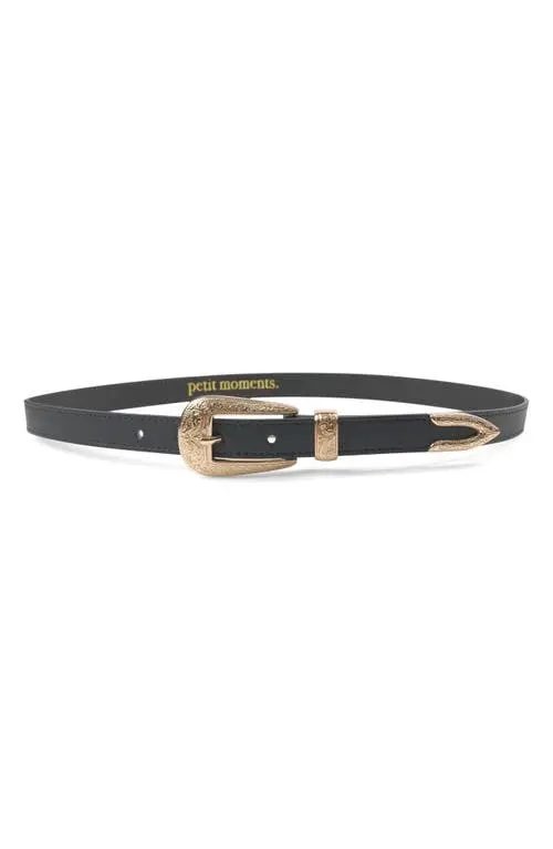 PETIT MOMENTS Phoenix Belt - Black/gold