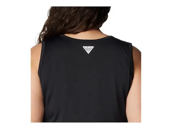Columbia Sleeveless Tank Dress With Upf 50 Protection - Black