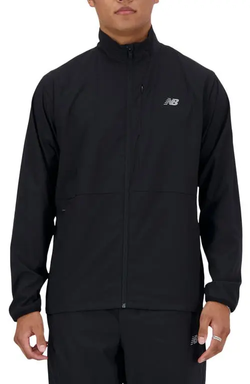 NEW BALANCE Athletics Stretch Woven Jacket - Black
