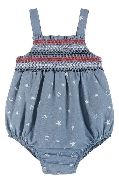 Andy & Evan Smocked Ruffle Bodysuit