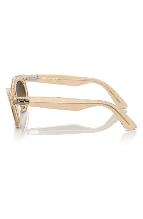 Ray-ban Wayfarer Oval Sunglasses - Brown Gradient