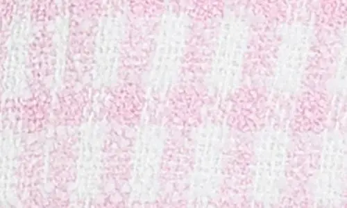 English Factory Check Bouclé Blazer - Pink