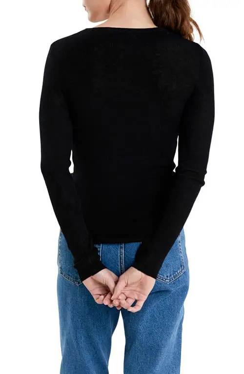 English Factory Crewneck Sweater - Black