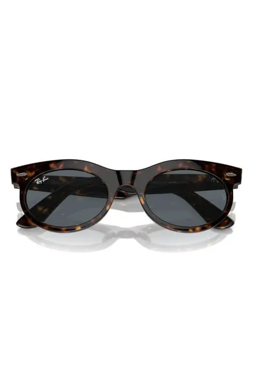 Ray-ban Wayfarer Oval Sunglasses - Havana