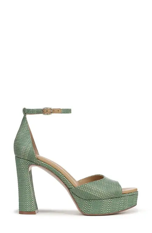 27 EDIT NATURALIZER Delphie Ankle Strap Platform Sandal - Green Multi
