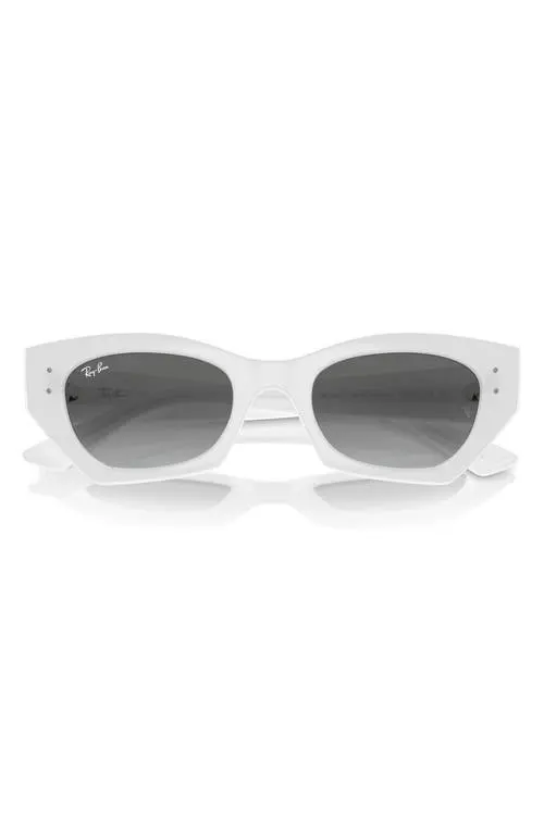 Ray-ban Zena Geometric Sunglasses - Grey Flash