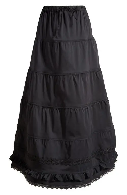 MISTRESS ROCKS Tiered Maxi Skirt