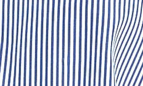 English Factory Colorblock Striped Button-up Shirt