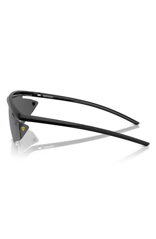 SCUDERIA FERRARI 140mm Irregular Sunglasses - Black