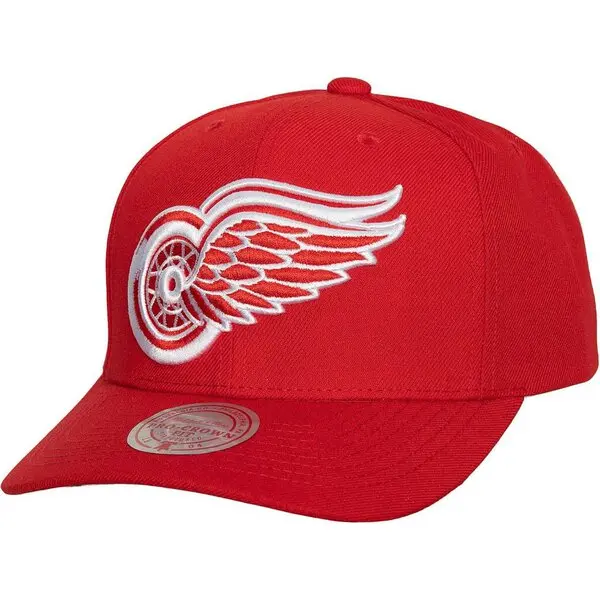 Mitchell & Ness Detroit Wings Team Ground Pro Adjustable Hat