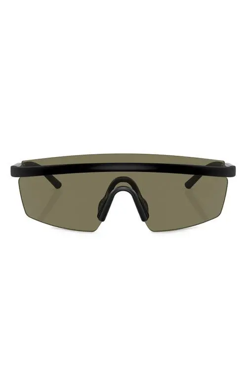 Oliver Spencer Roger Federer Shield Sunglasses - Matte Black