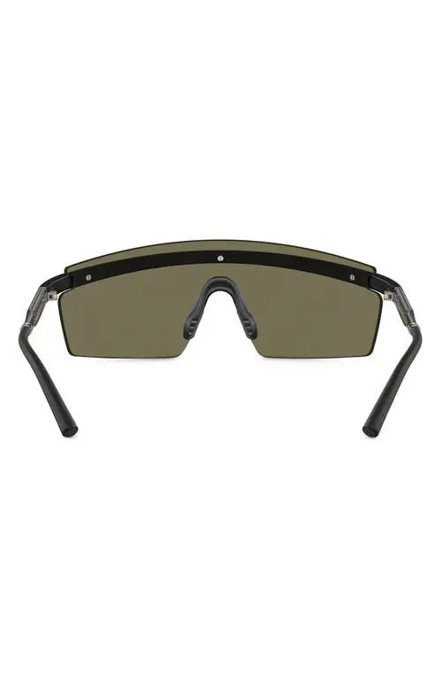 Oliver Spencer Roger Federer Shield Sunglasses - Matte Black