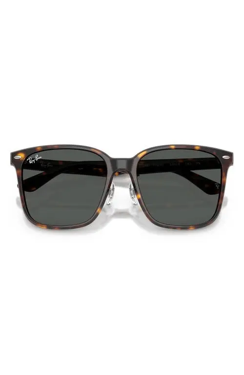 Ray-ban Slim Square 57mm Sunglasses