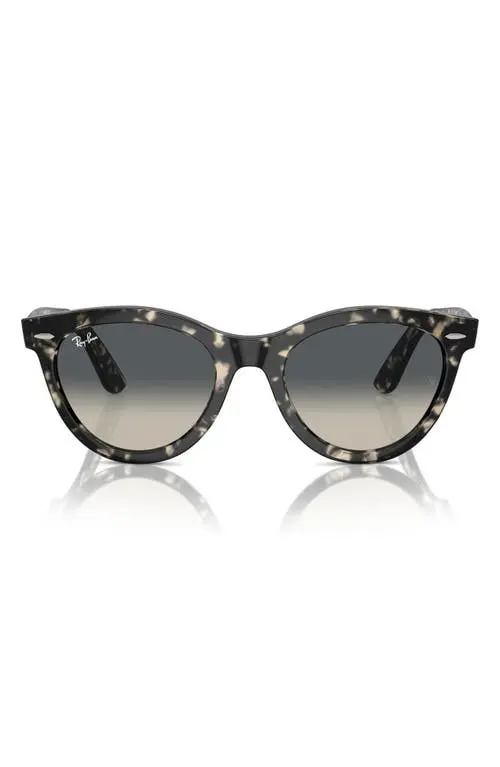Ray-ban Wayfarer 54mm Oval Sunglasses - Gunmetal Tort